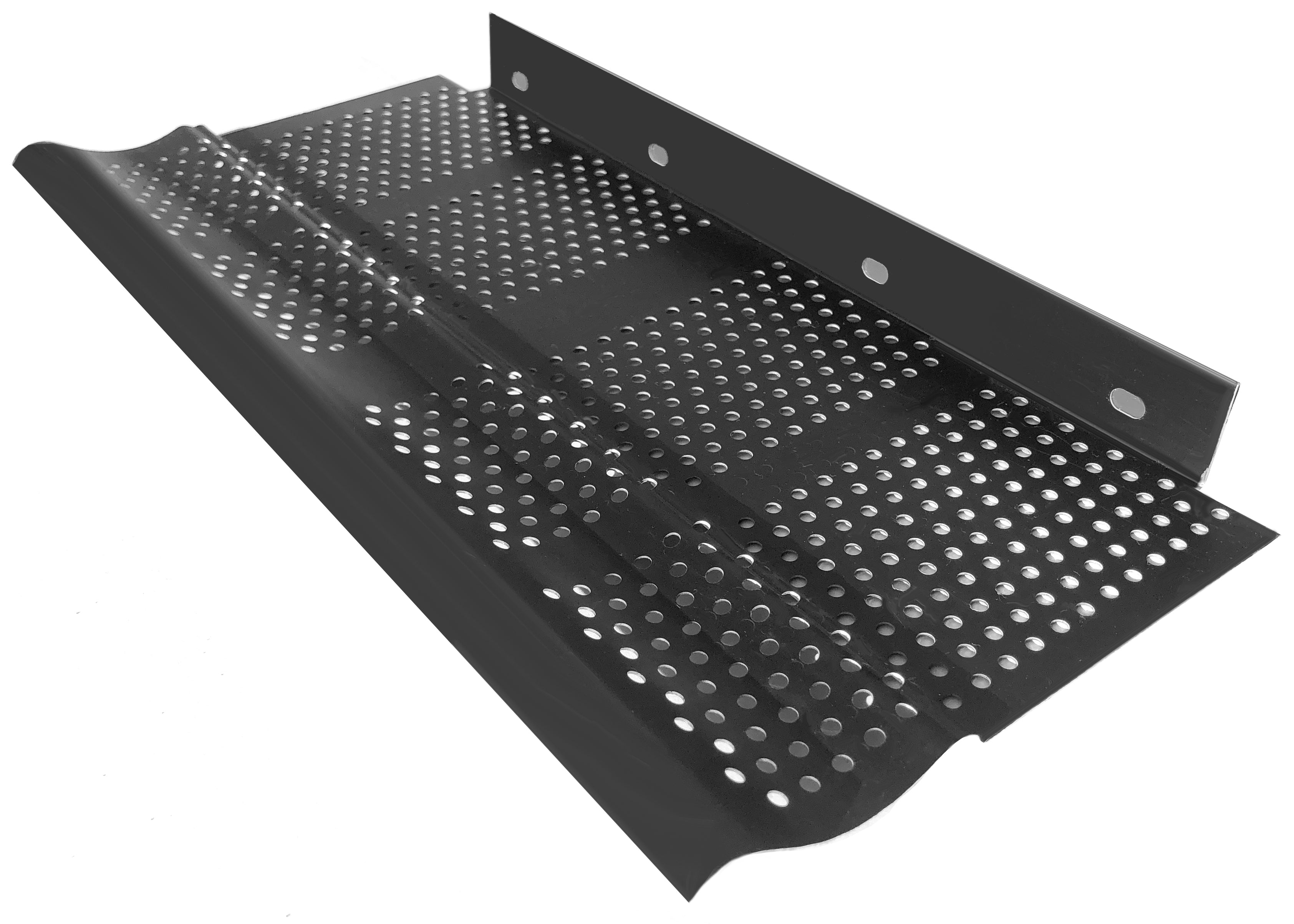 Black Aluminum Leaf Shield for 280mm Eavestrough 7 ft. lengths ...