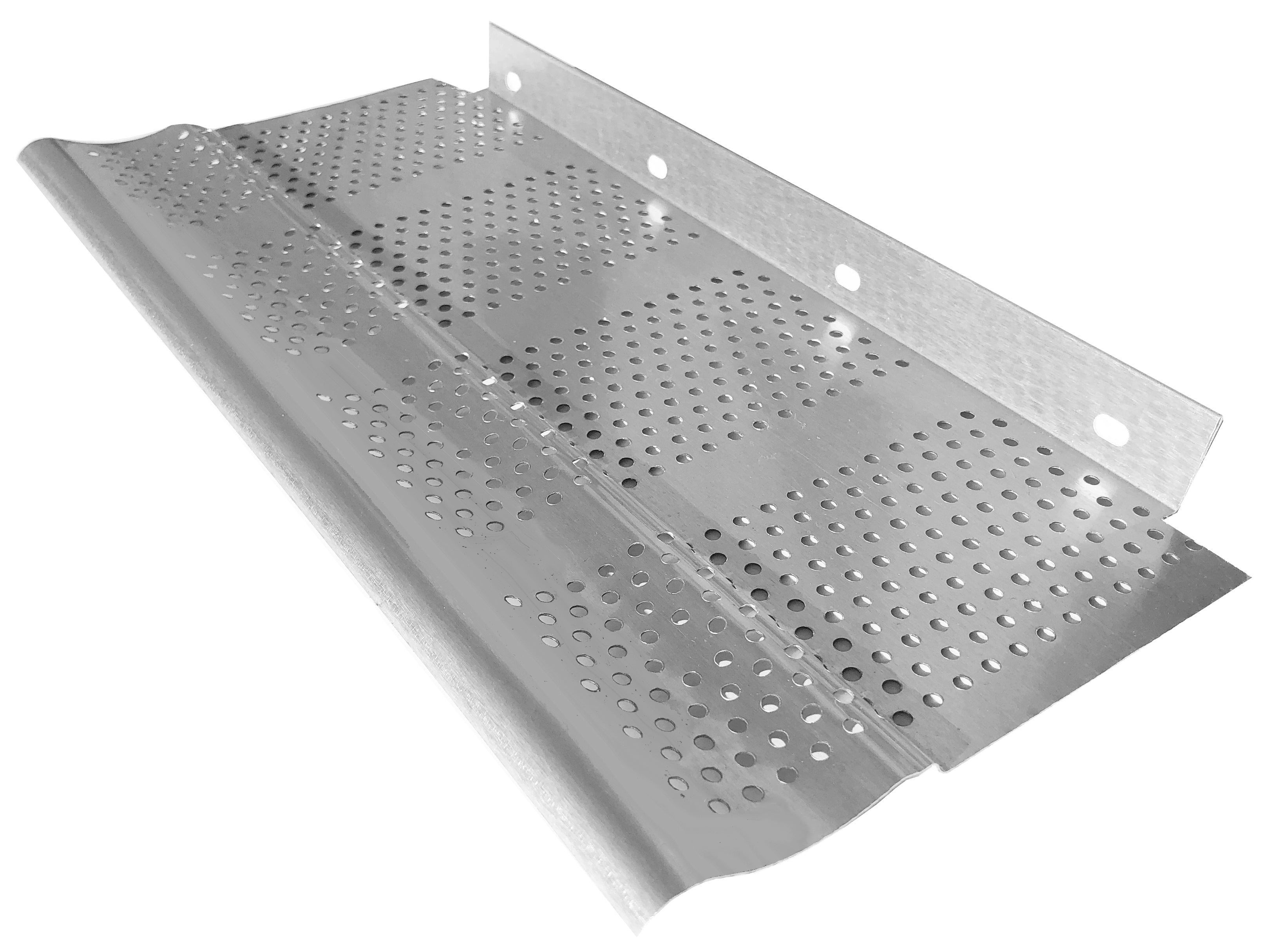 Aluminum Leaf Shield for 280mm Eavestrough 7 foot lengths | Rainelements