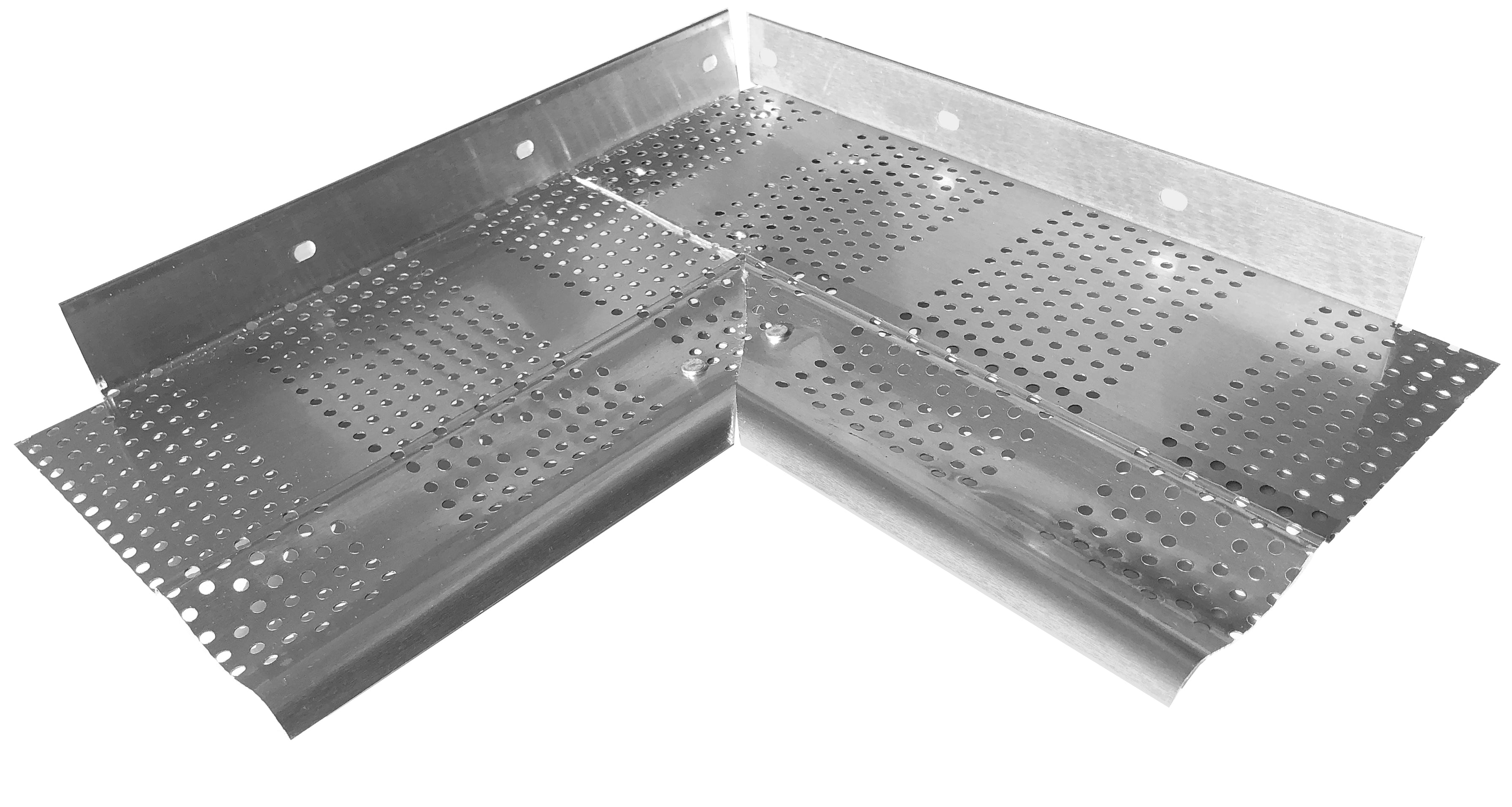 Aluminum Leaf Shield Inside Corner for 280mm Eavestrough | Rainelements
