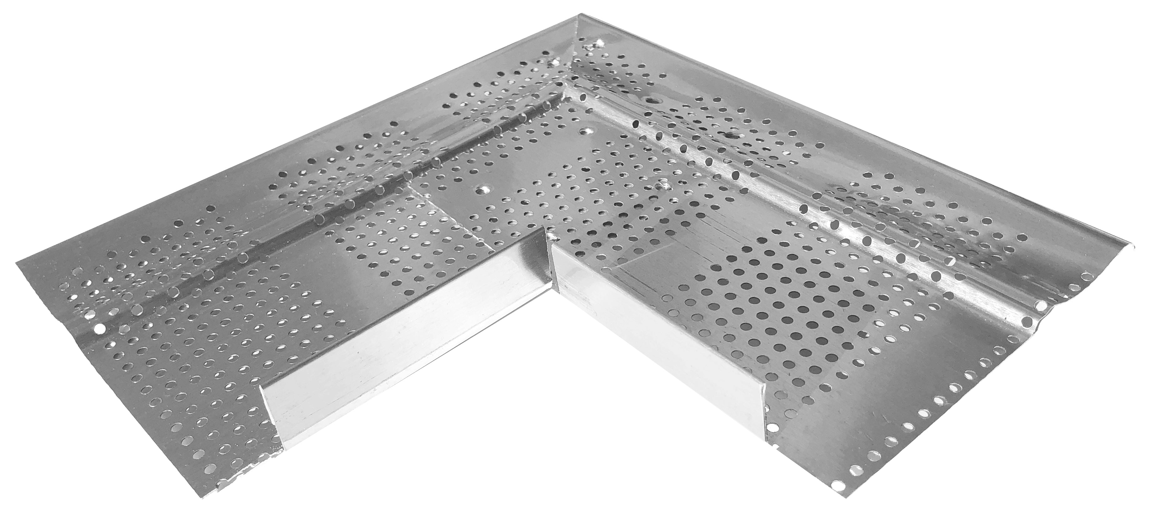 Aluminum Leaf Shield Outside Corner for 280mm Eavestrough | Rainelements